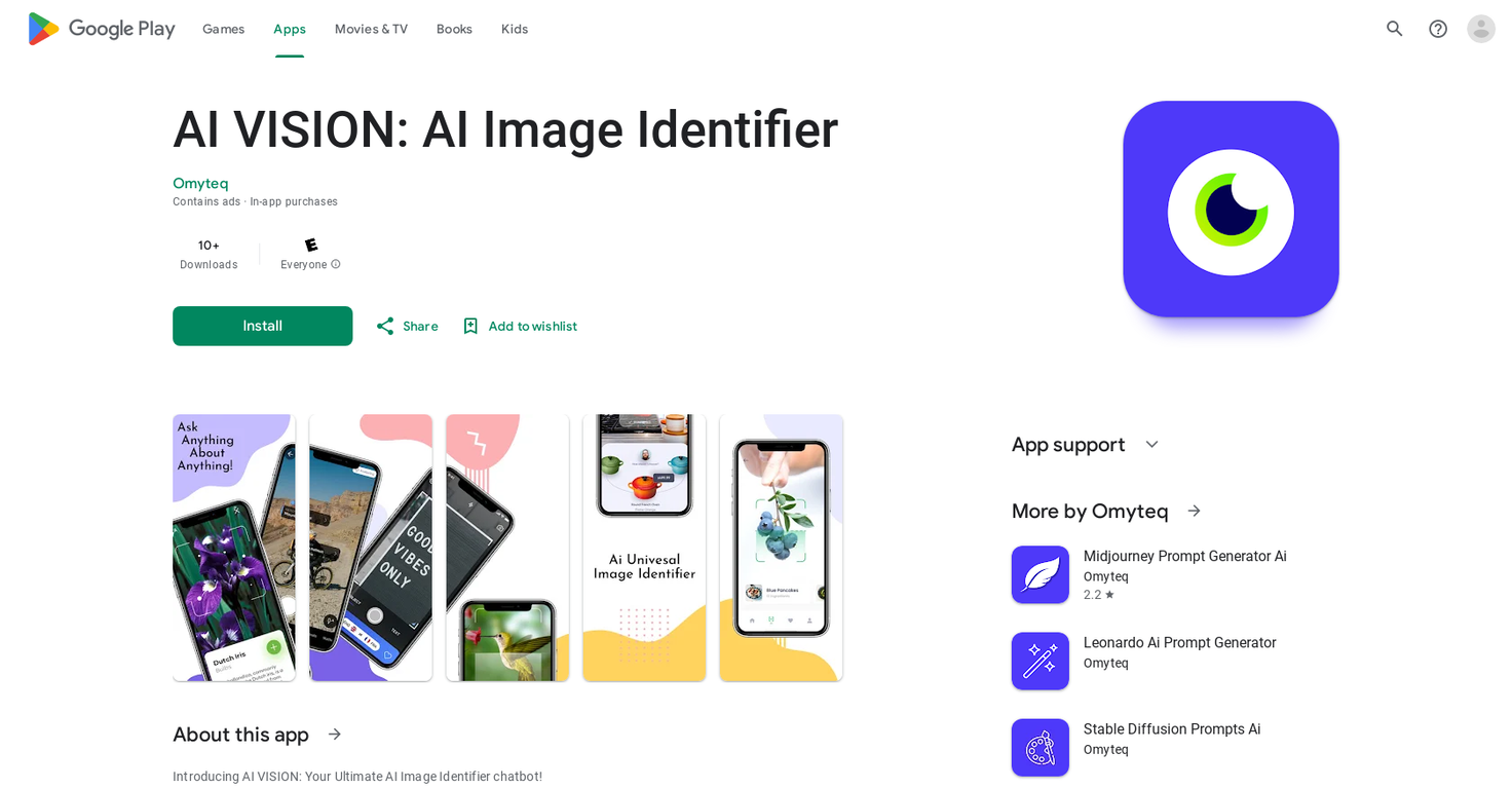 AI VISION - Proaitools