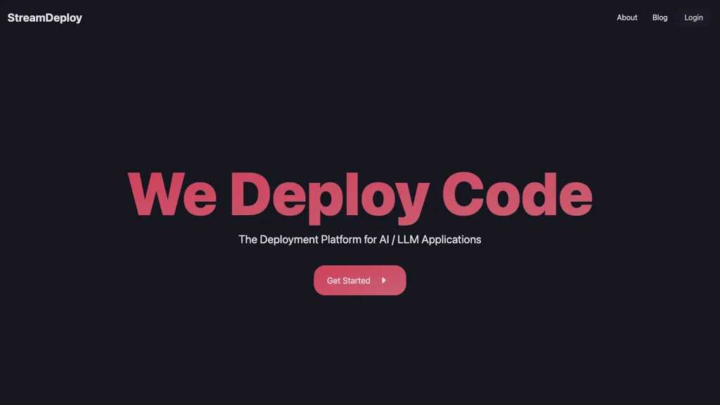 StreamDeploy: AI-Powered Code Deployment Platform for Faster, Smoother App Releases - Proaitools