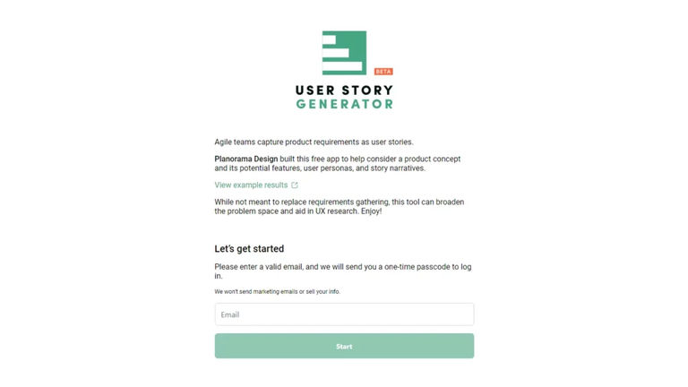 AI-Powered User Story Generator for Software Development - Proaitools