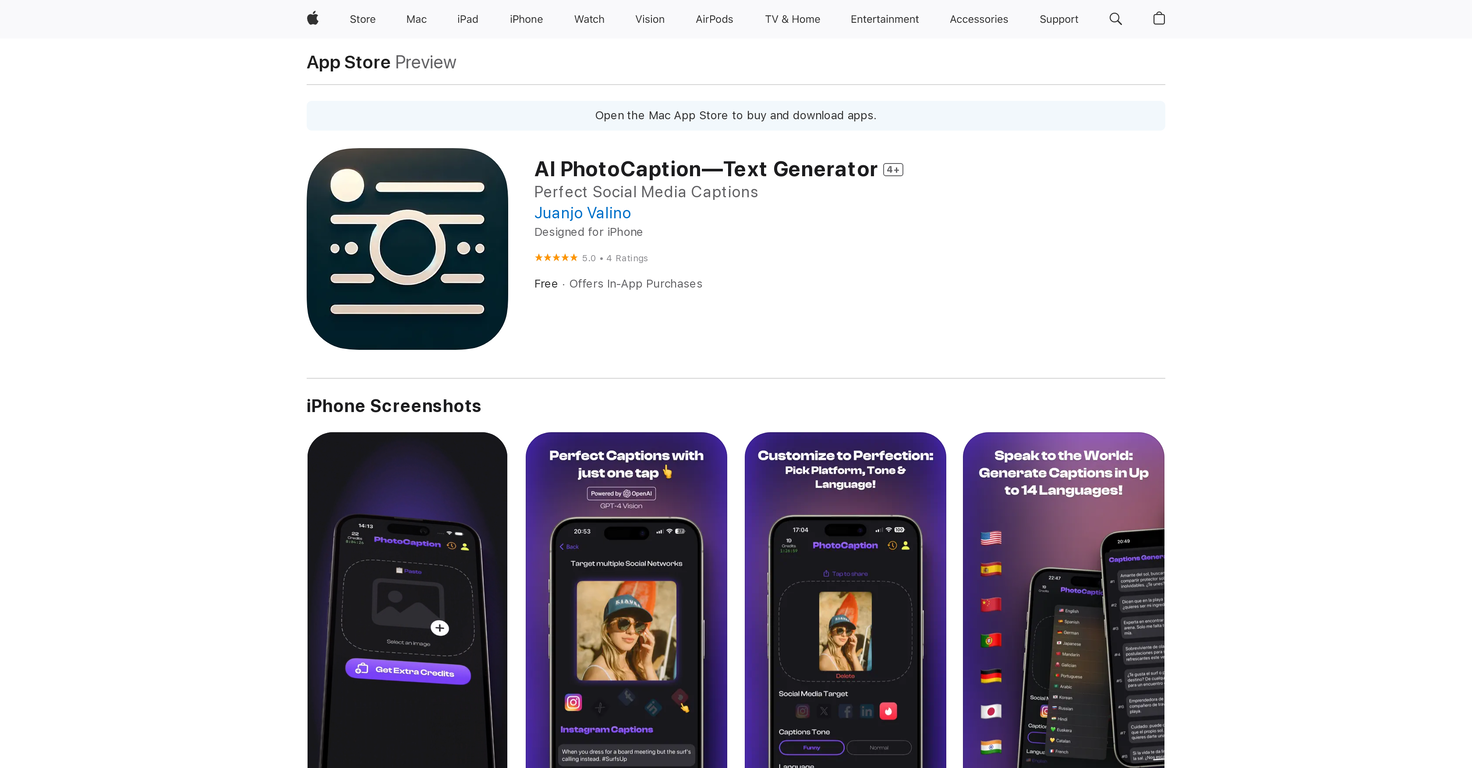 PhotoCaption AI - Proaitools