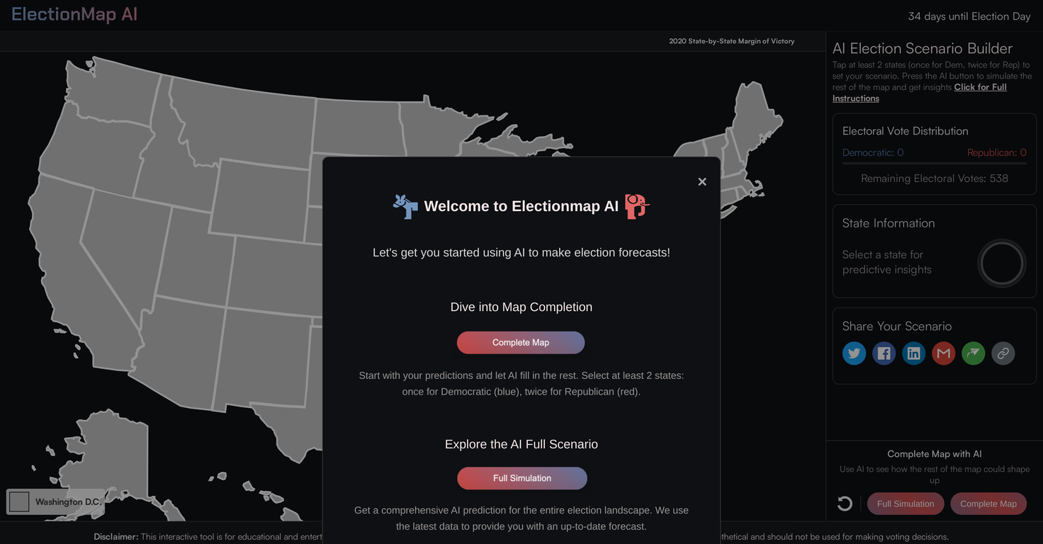 ElectionMap - Proaitools