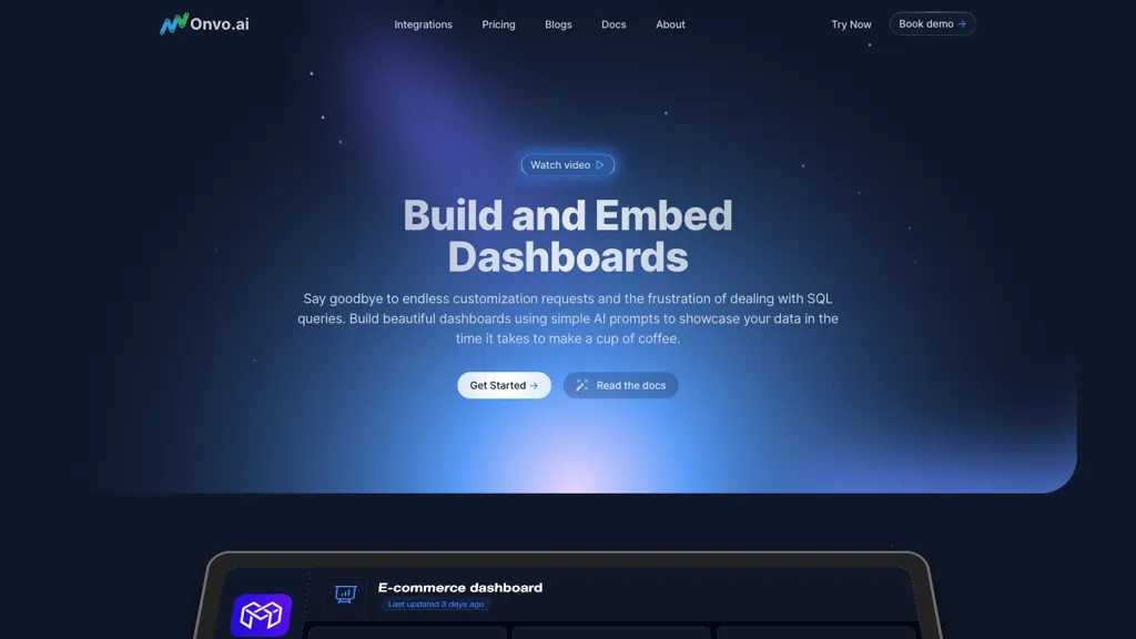 Onvo AI: Revolutionizing Data Visualization with AI Prompts - Proaitools