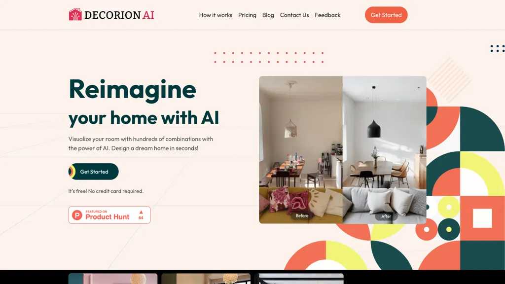 Decorion.xyz: AI Interior Design Tool - Transform Your Space with Stunning Design Proposals ...