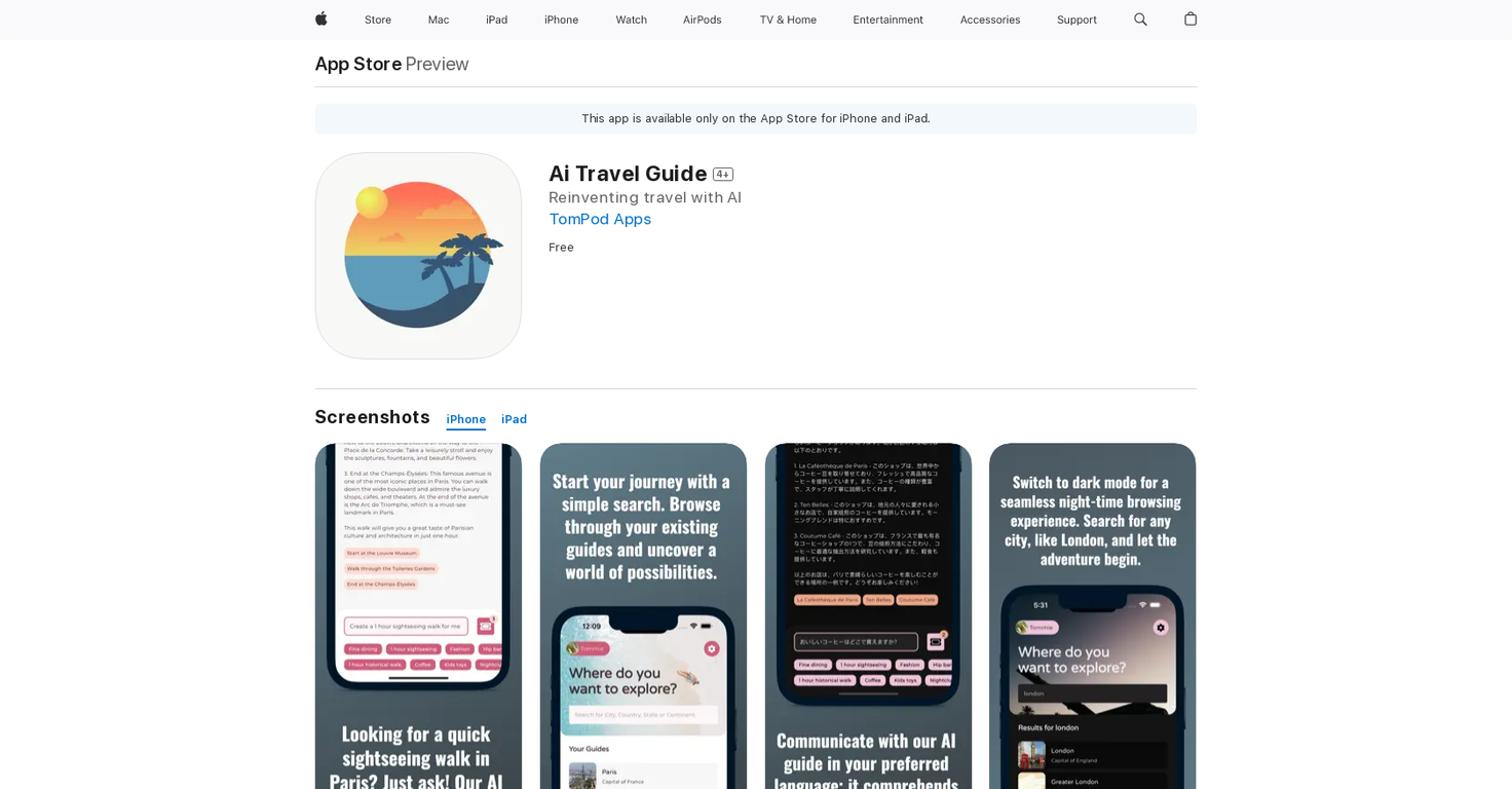 AI Travel Guide App: Personalized Trip Planning & Destination Reviews ...