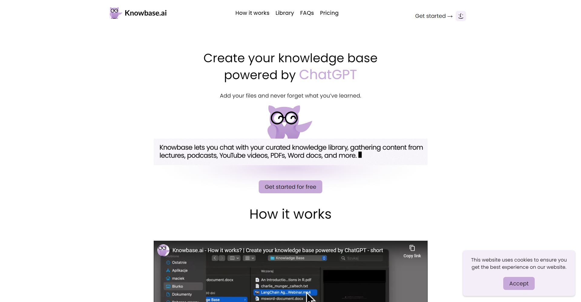 Knowbase.ai: AI-Powered Knowledge Management Platform - Proaitools