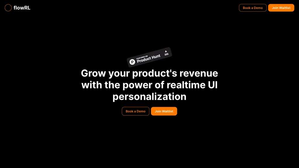 FlowRL: AI-Powered UI Personalization for Enhanced User Experience - Proaitools