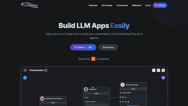 Flowiseai Open Source Low Code Platform For Building Custom Ai Agents And Llm Orchestration