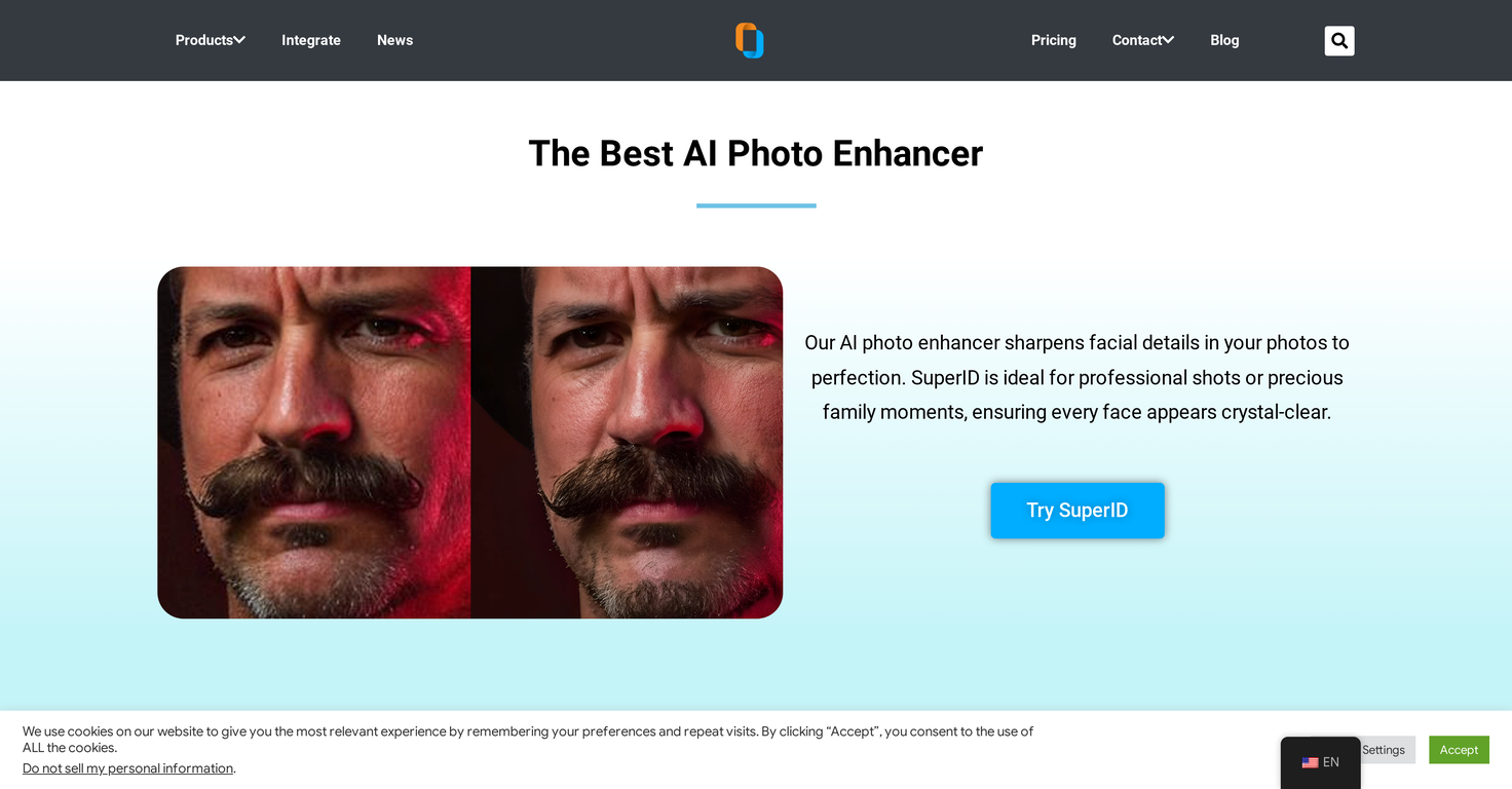 SuperID: AI Photo Enhancer | Upscale Faces in Seconds - Proaitools