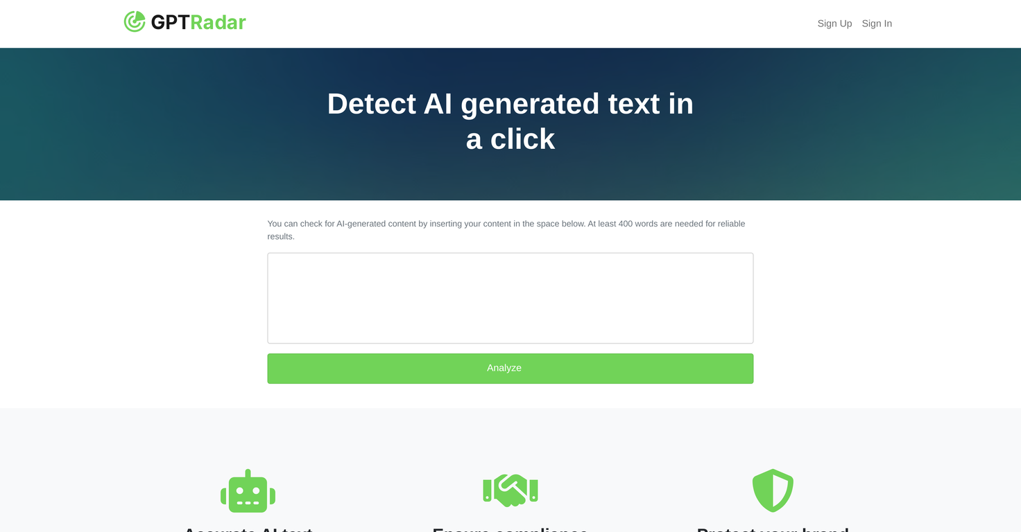 GPT Radar by NeuralText: AI Content Detector for Brand Protection - Proaitools