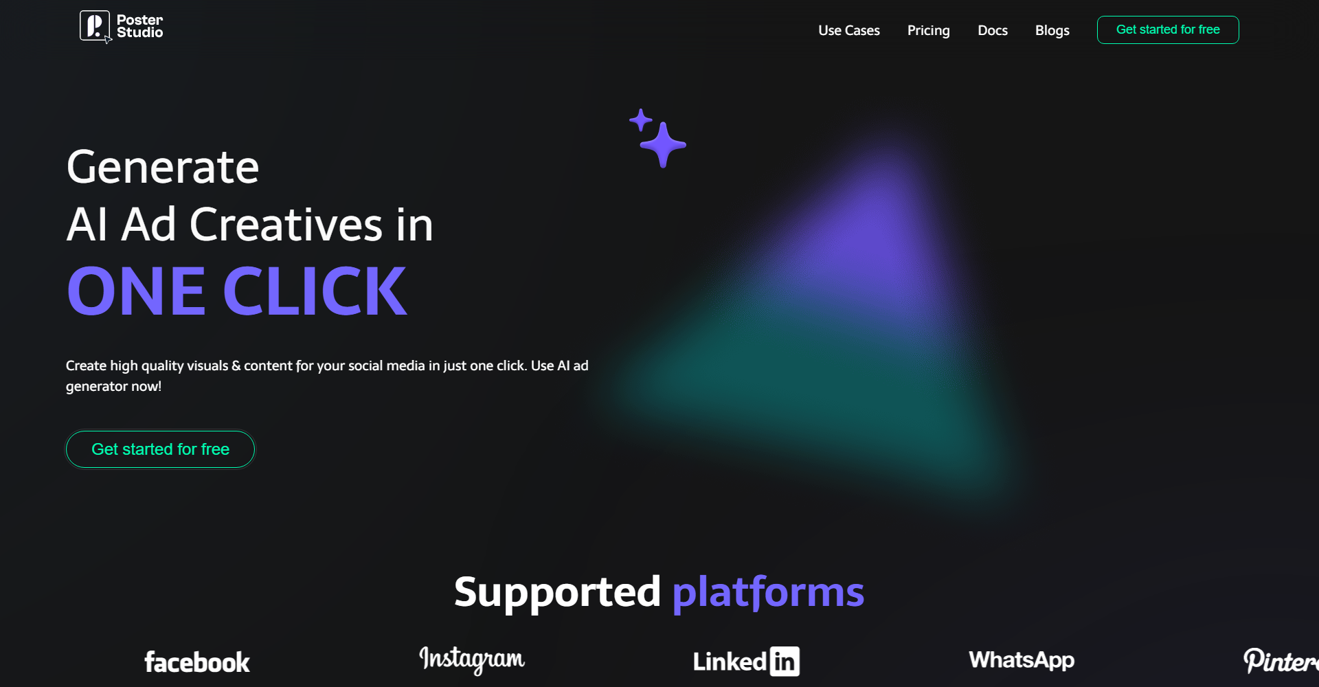 Create High-Quality Social Media Ads with Poster Studio's AI - Proaitools