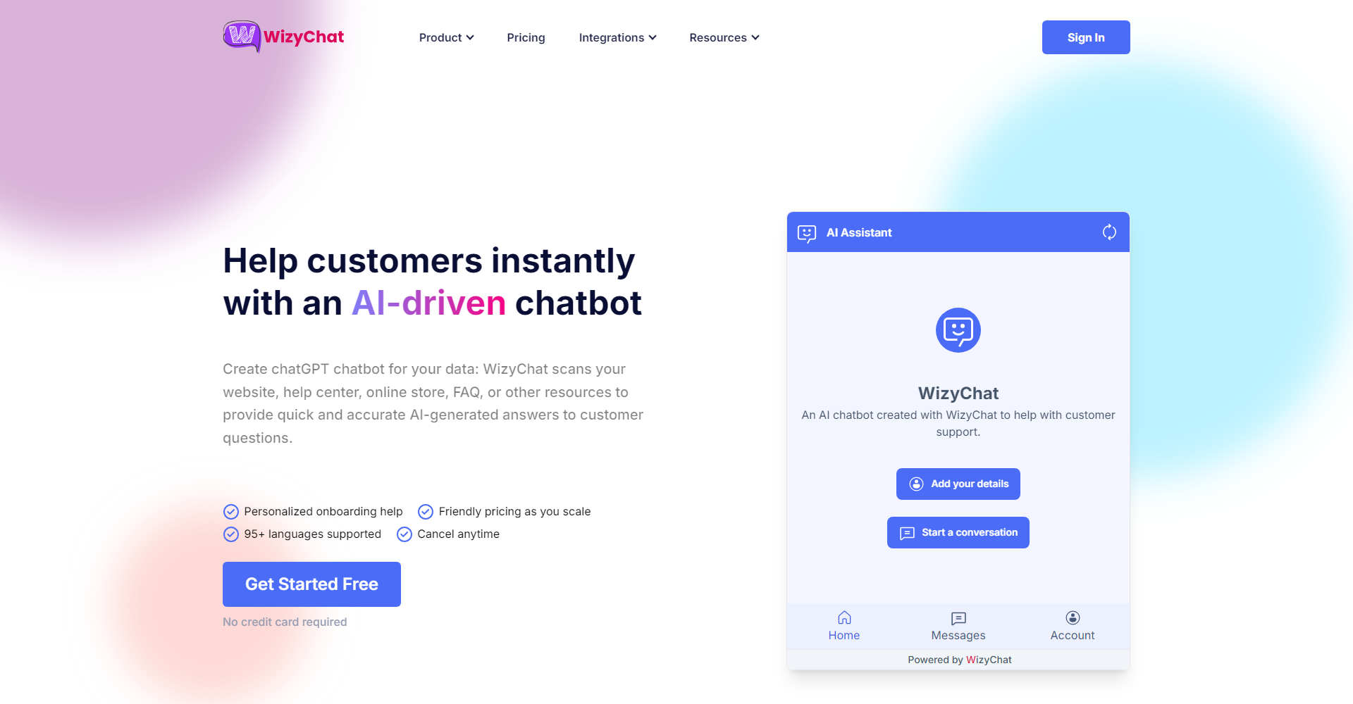 AI Chatbots for Business: WizyChat - Custom GPT Models & Visual Builder - Proaitools