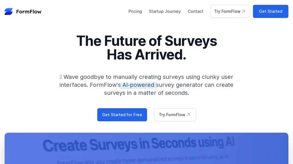 AI-Powered Survey Generator | Create Surveys Quickly - Proaitools