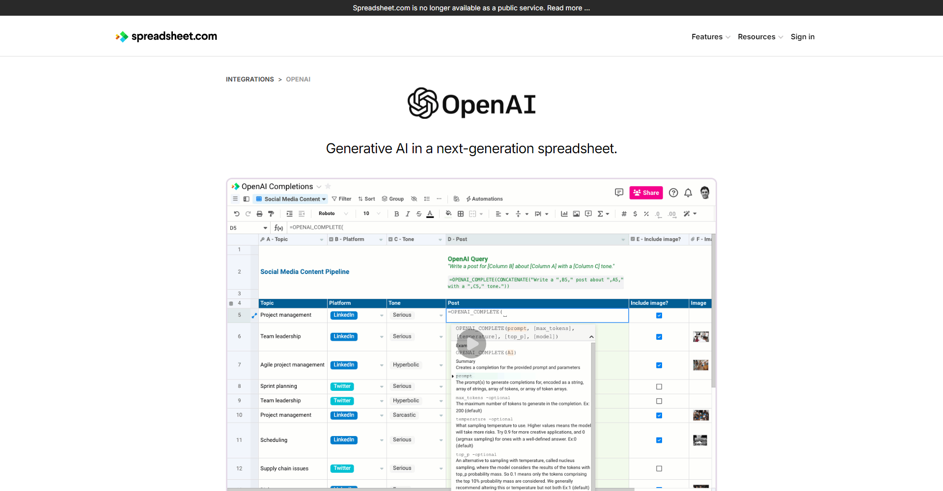 Spreadsheet.com: AI-Powered Spreadsheets for Enhanced Productivity ...