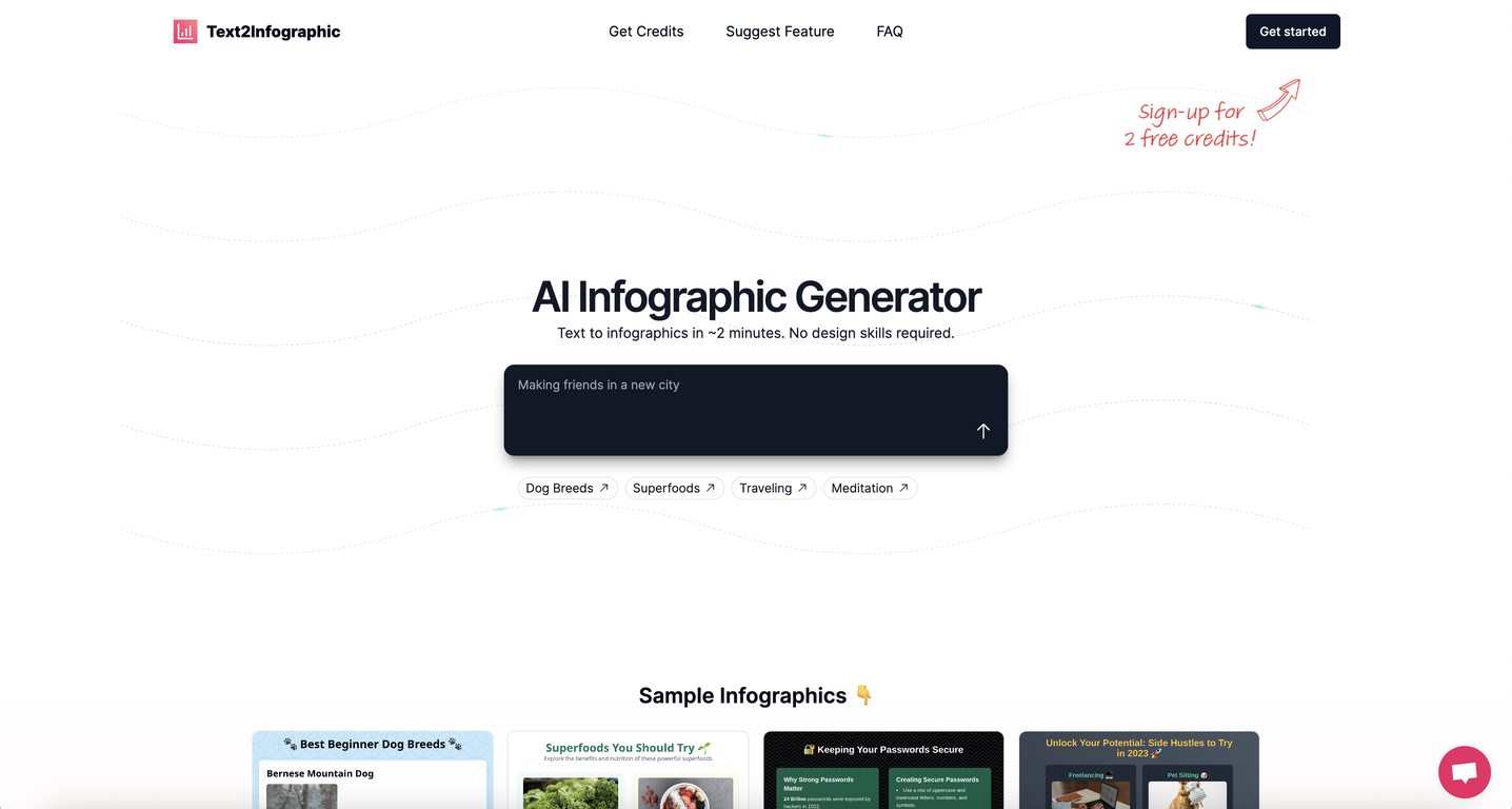 Transform Text to Stunning Infographics with AI | Free Credits - Proaitools