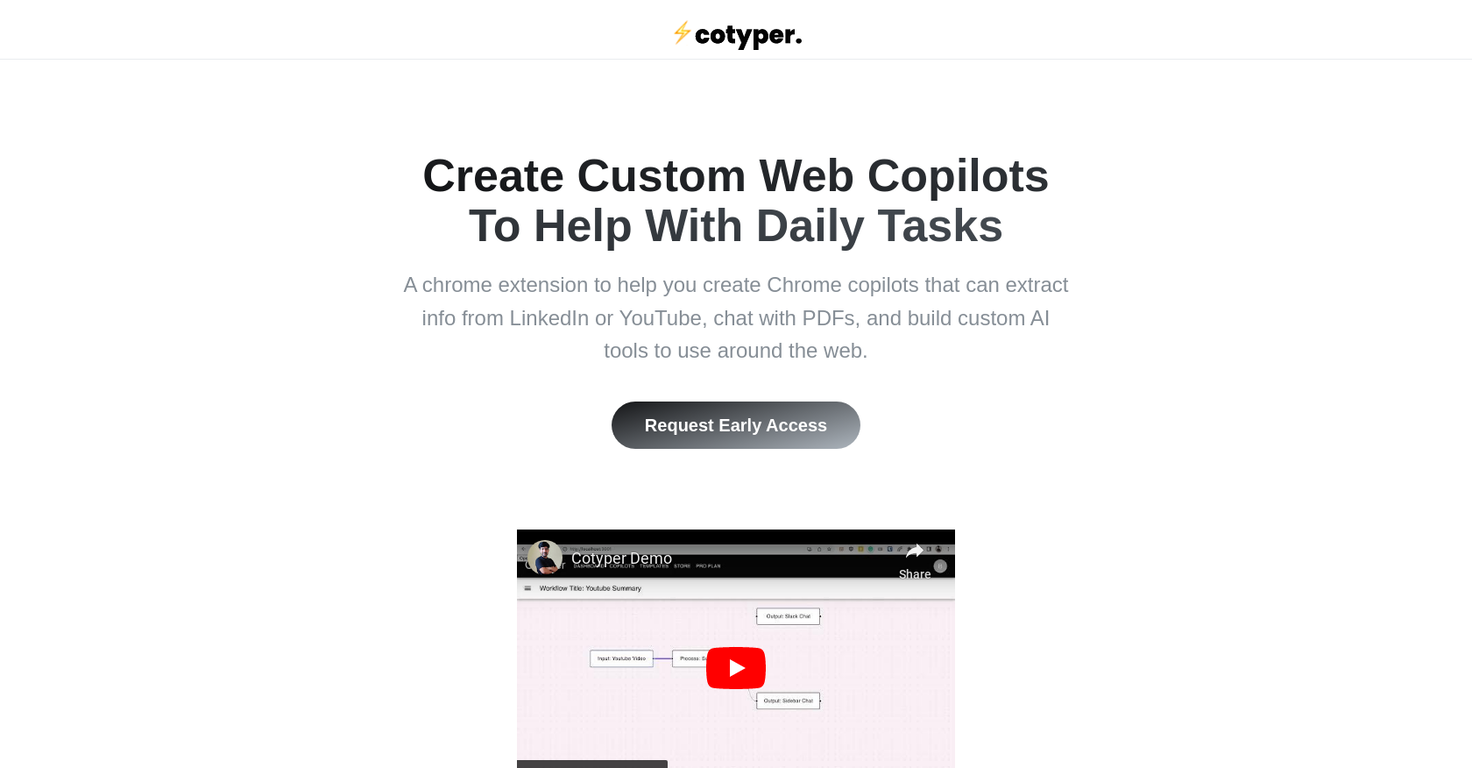 Cotyper: Build Your Own Web Copilot for Automated Browsing - Proaitools