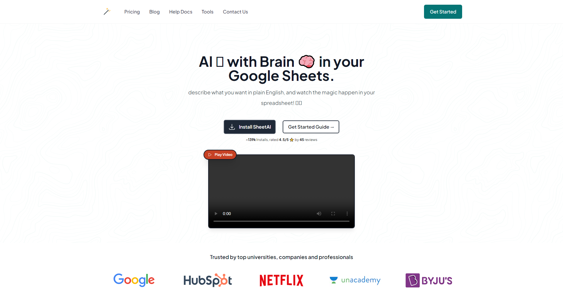 SheetAI.app: Automate Google Sheets with AI - Proaitools