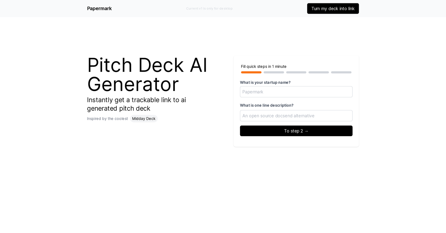 AI Pitch Deck Generator: Create Professional Decks Instantly - Proaitools