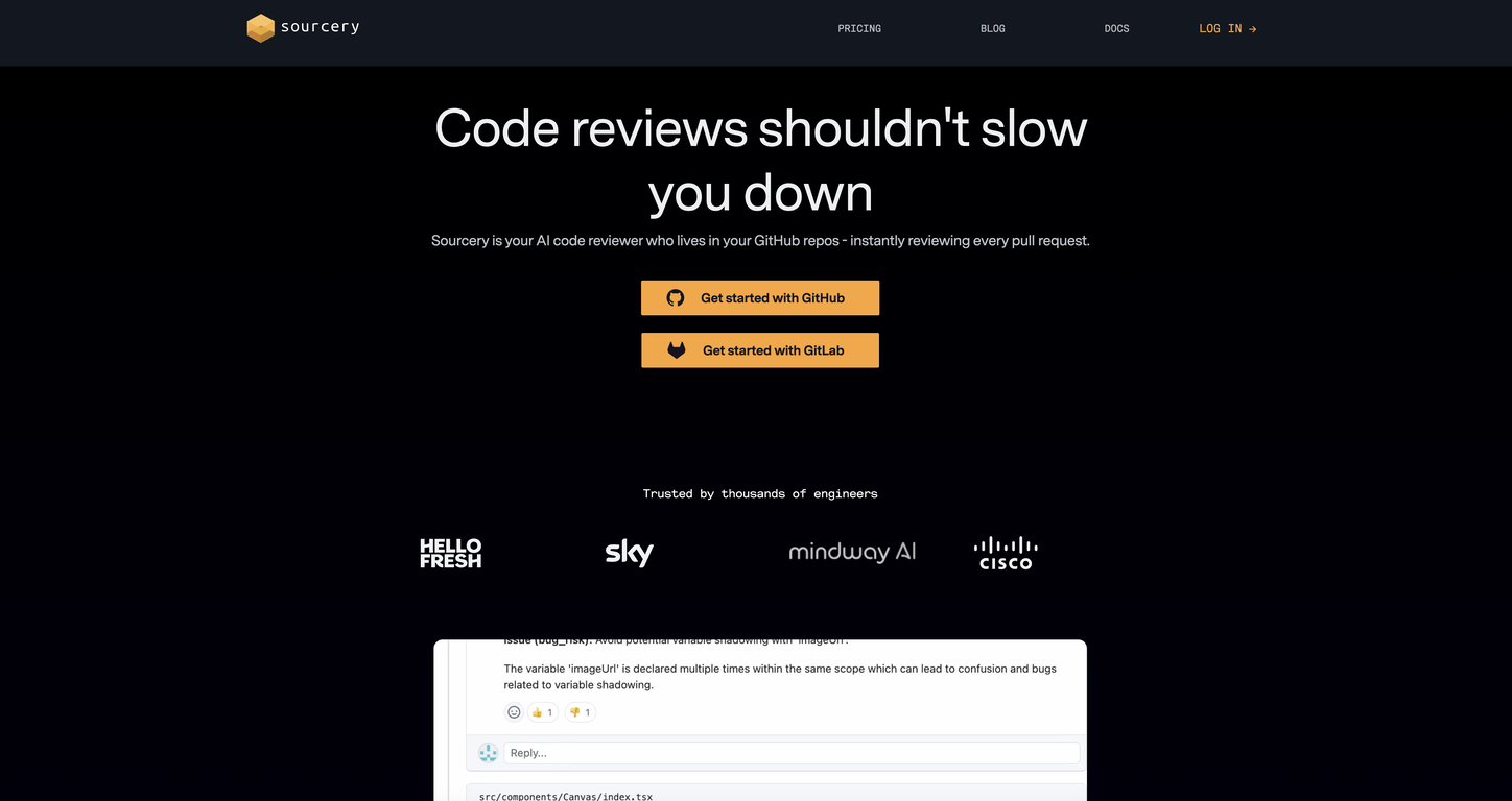 Sourcery: AI-Powered Tool for Faster, Higher-Quality Code - Proaitools