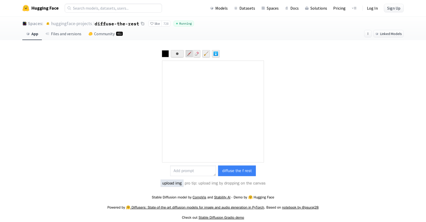 Diffuse The Rest: Collaborative ML Development Platform | Hugging Face - Proaitools