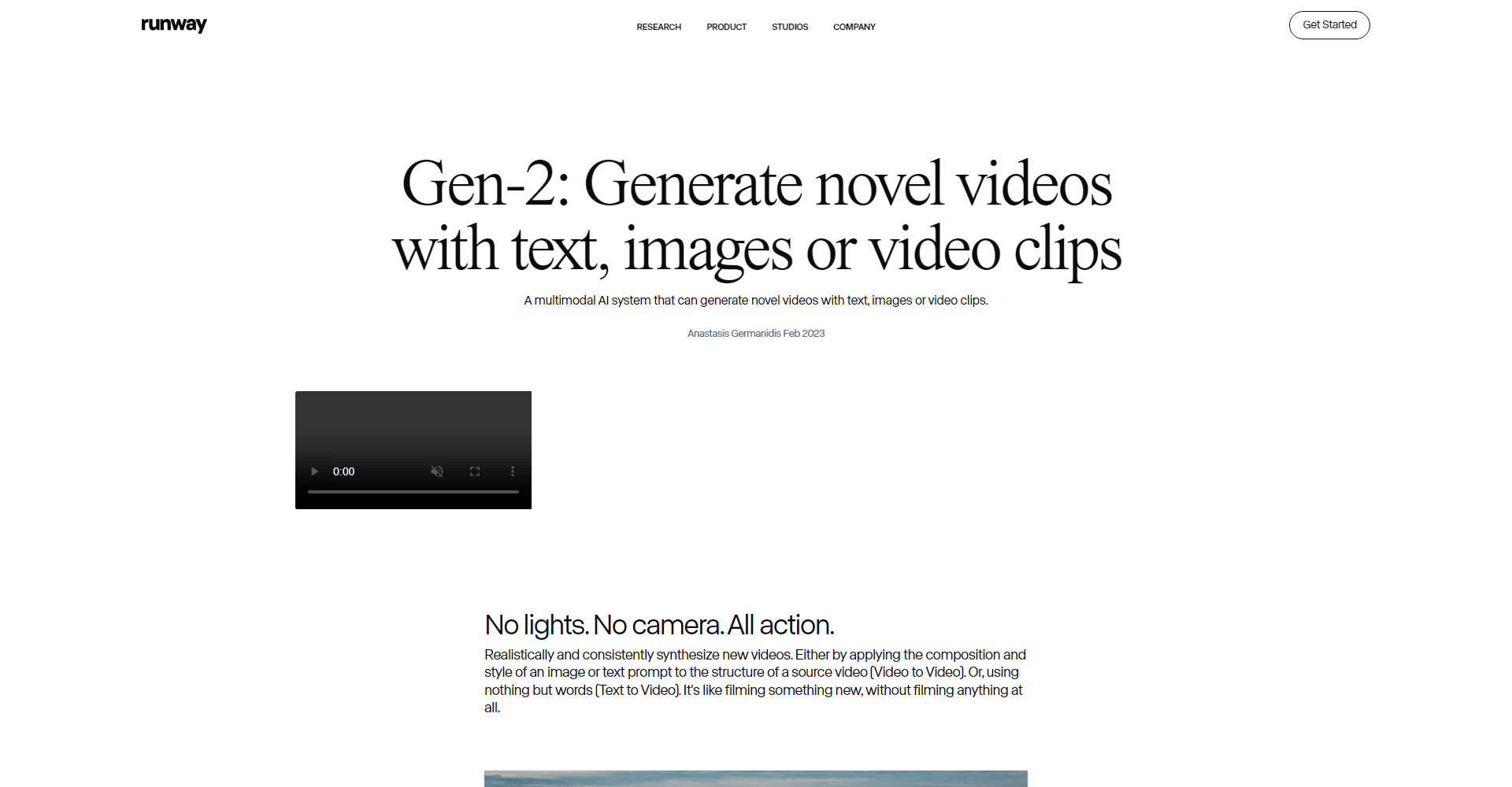 RunwayML Gen-2: AI Video Generation for Professionals - Proaitools