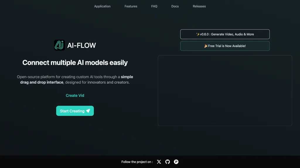 AI-Flow: Open-Source AI Platform for Custom Tool Creation with GPT-4 & DALL-E - Proaitools