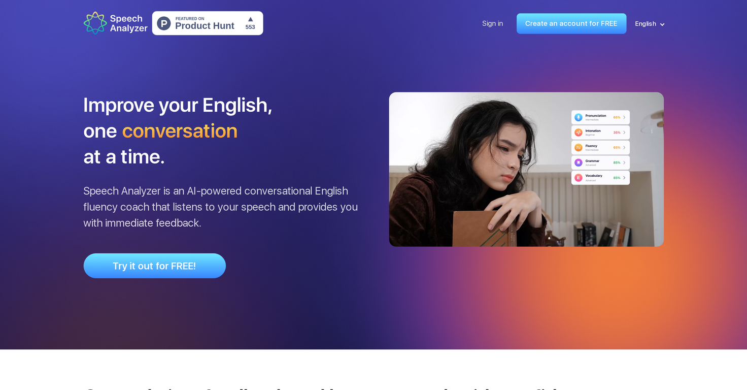 Improve English Pronunciation & Fluency with ELSA Speech Analyzer - Proaitools