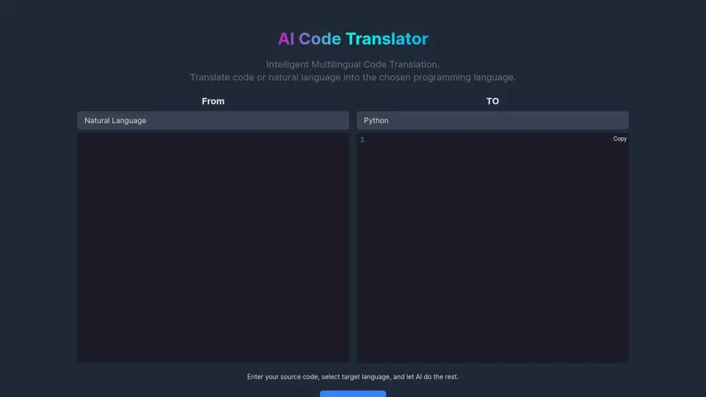 AI Code Translator: GPT-3 & GPT-4 Powered Code Translation - Proaitools