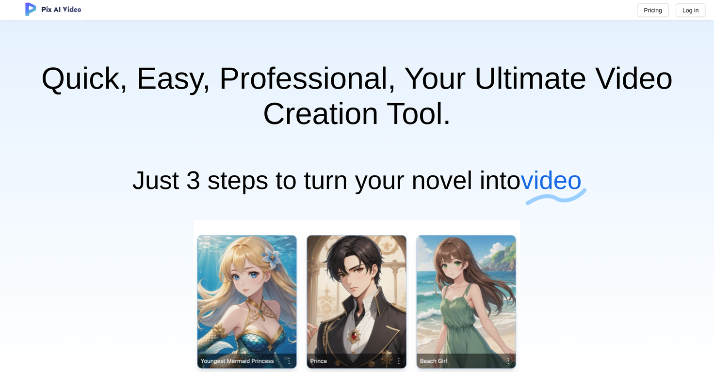Pix AI Video: Create Stunning Animated Videos from Text - Proaitools