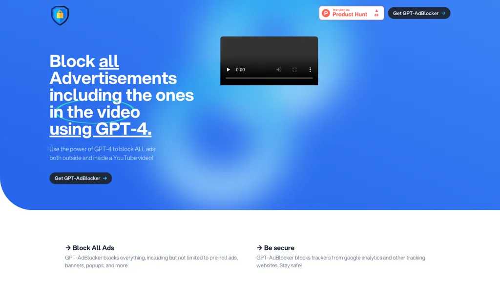 GPT-Adblocker: AI-Powered Ad Blocker for YouTube & Browsing - Proaitools