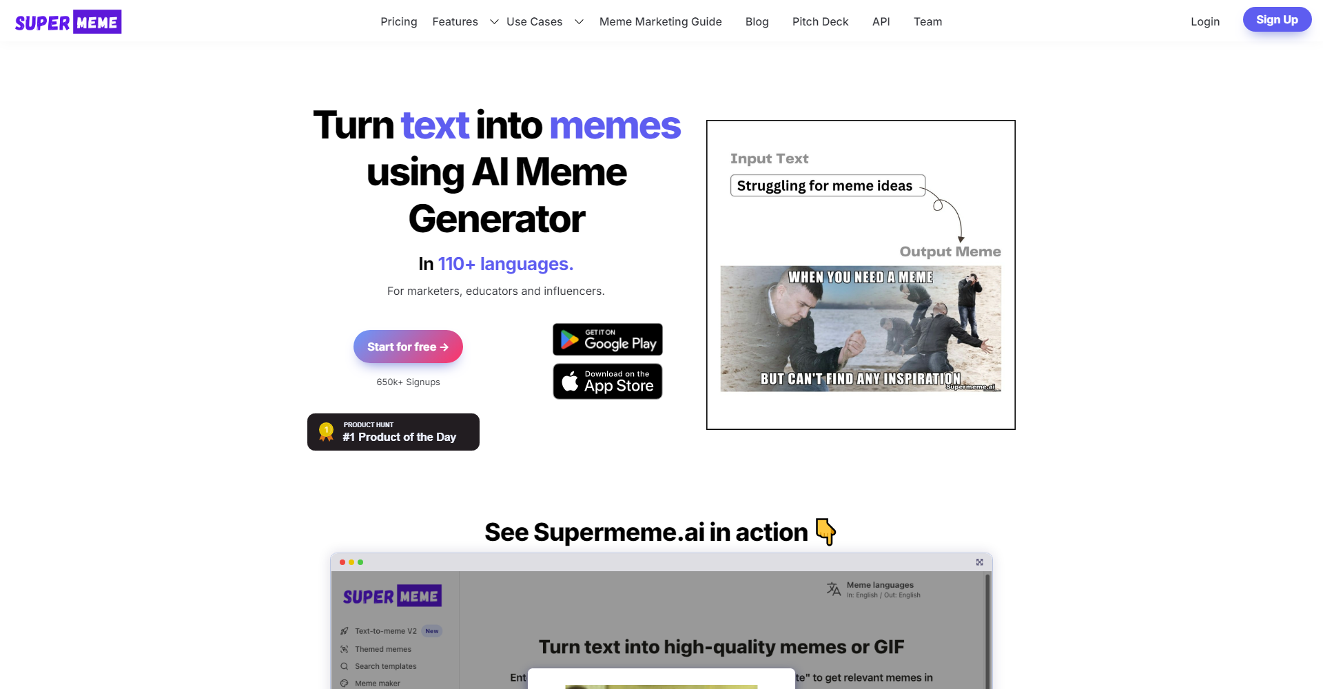 Supermeme.ai: AI Meme Generator for Engaging Content - Proaitools
