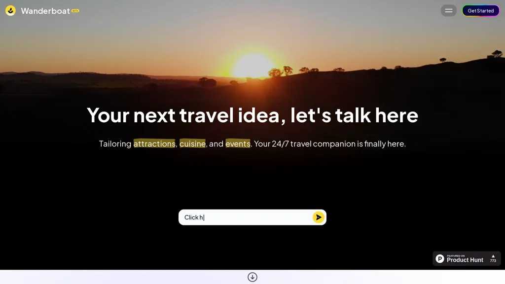 Wanderboat: AI Travel Assistant for Personalized Experiences - Proaitools