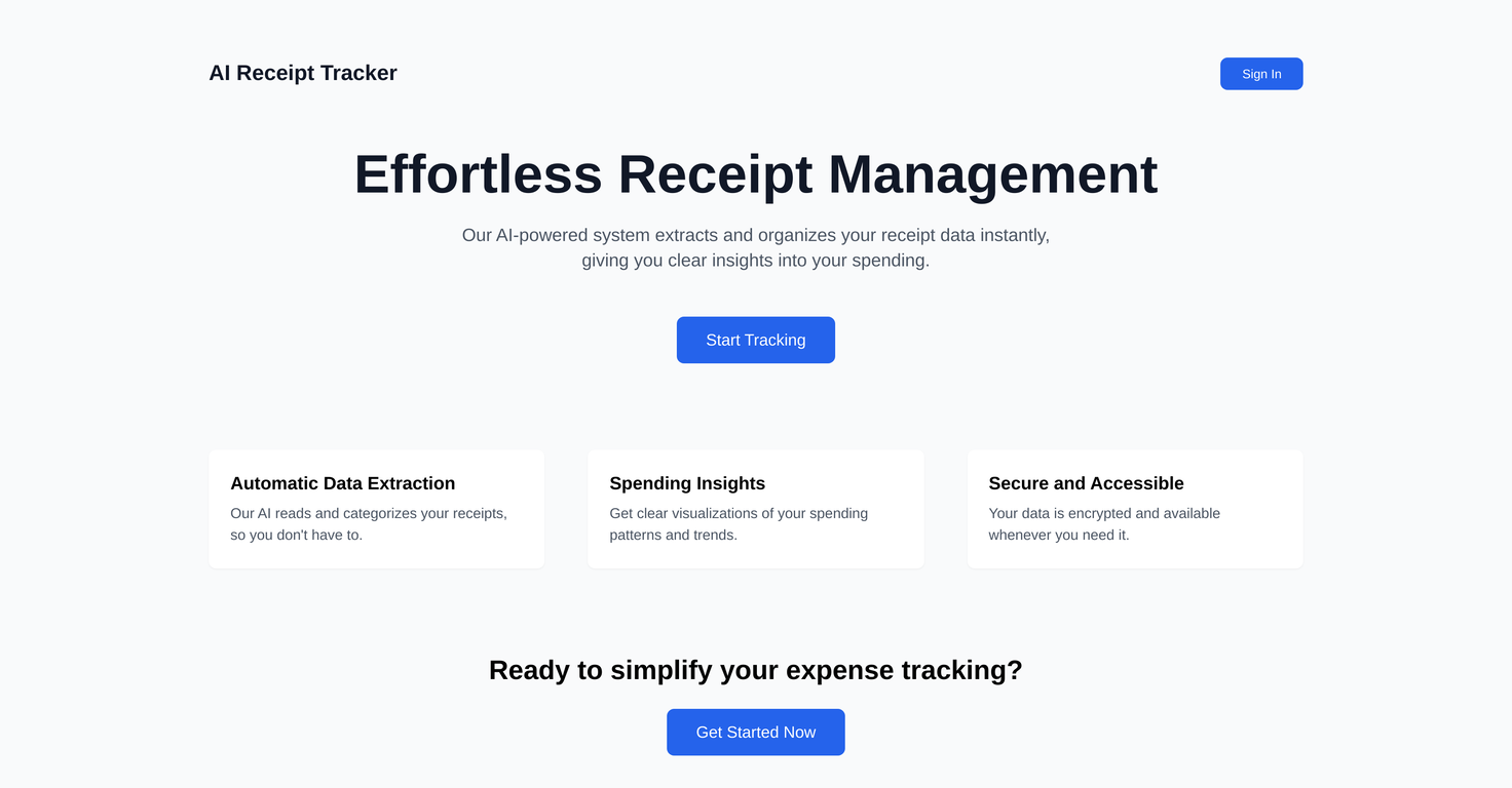 AI Receipt Tracker: Automate Expense Tracking & Gain Financial Insights - Proaitools
