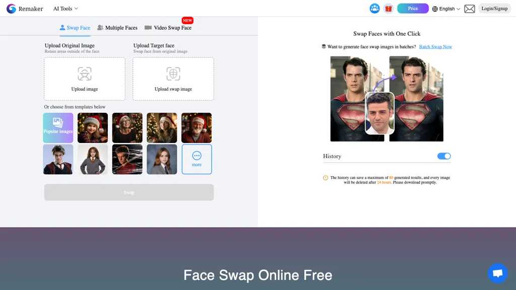 Facevary: AI Face Changer Tool | Swap Faces, Batch Process & Create Memes - Proaitools