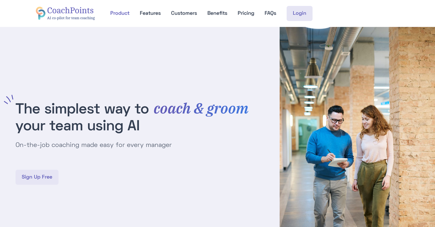 CoachPoints AI: Personalized Coaching Plans & Performance Tracking - Proaitools