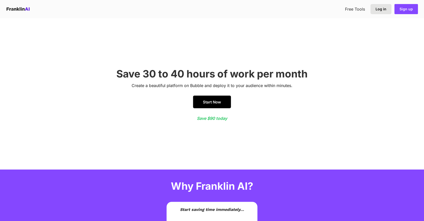 Franklin AI - Proaitools