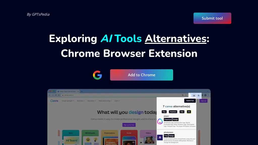 AI Tools Alternatives: Compare & Discover in Chrome - Proaitools