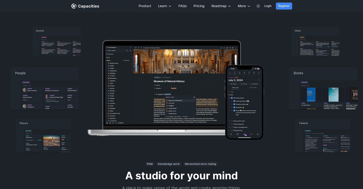Capacities: The Networked Note-Taking Tool for Knowledge Workers ...