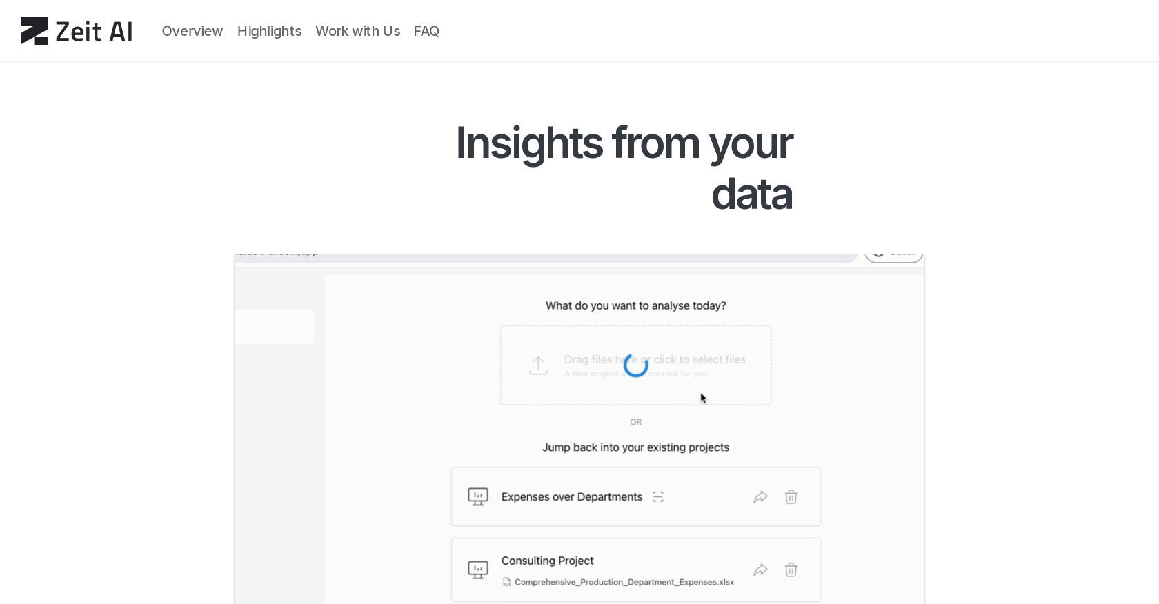 Zeit AI: Natural Language Data Analysis & Database Insights - Proaitools