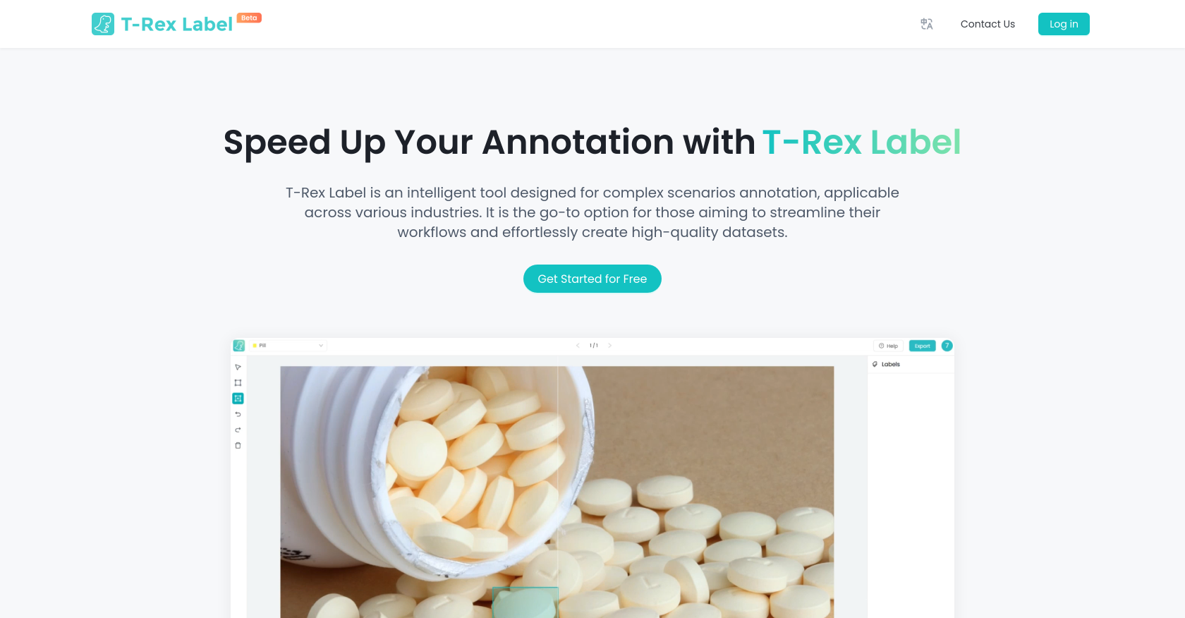 T-Rex Label: AI-Powered Image Annotation Tool - Proaitools