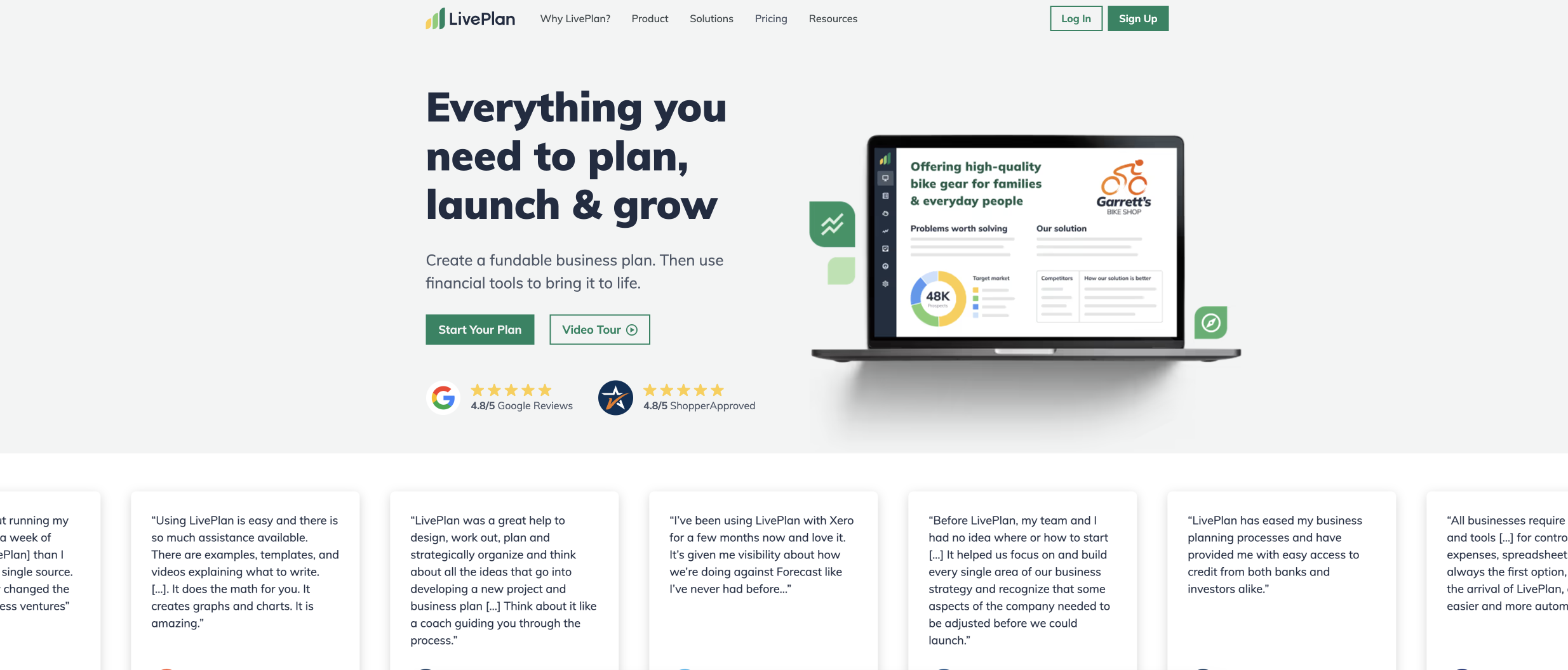 LivePlan: Business Plan Software for Small Businesses - Proaitools