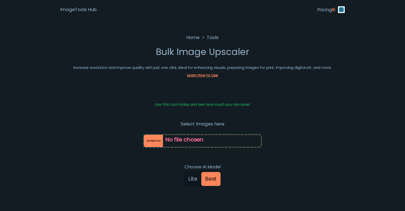 Automated Bulk Image Upscaler: Free AI Image Enhancement Tool - Proaitools