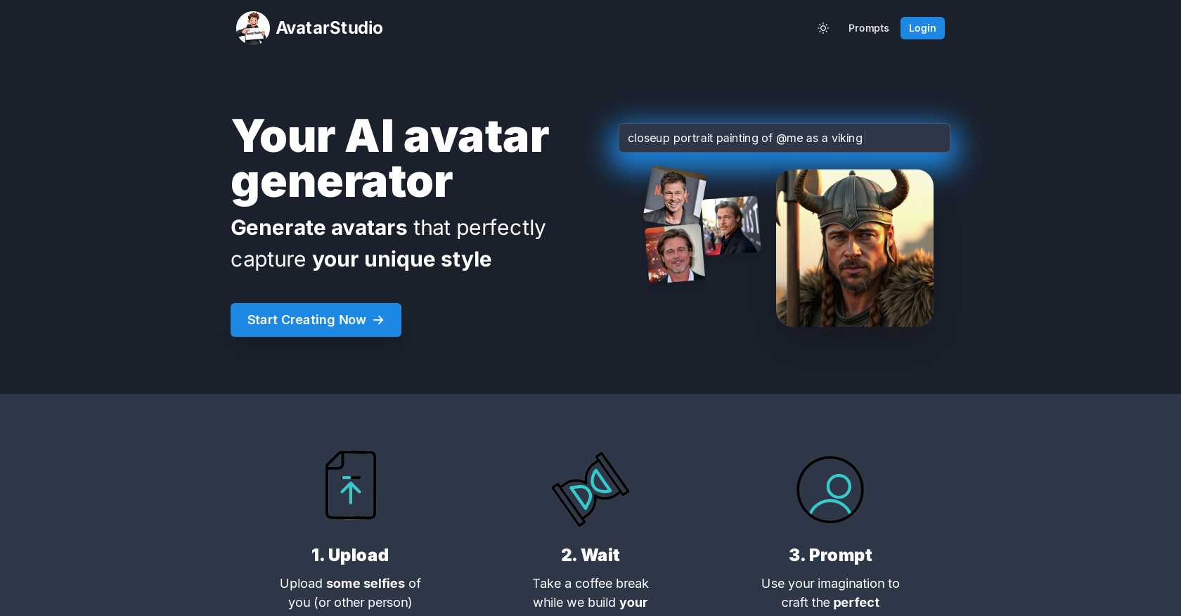 AvatarStudio: AI Avatar Generator - Create Your Unique Digital Self - Proaitools