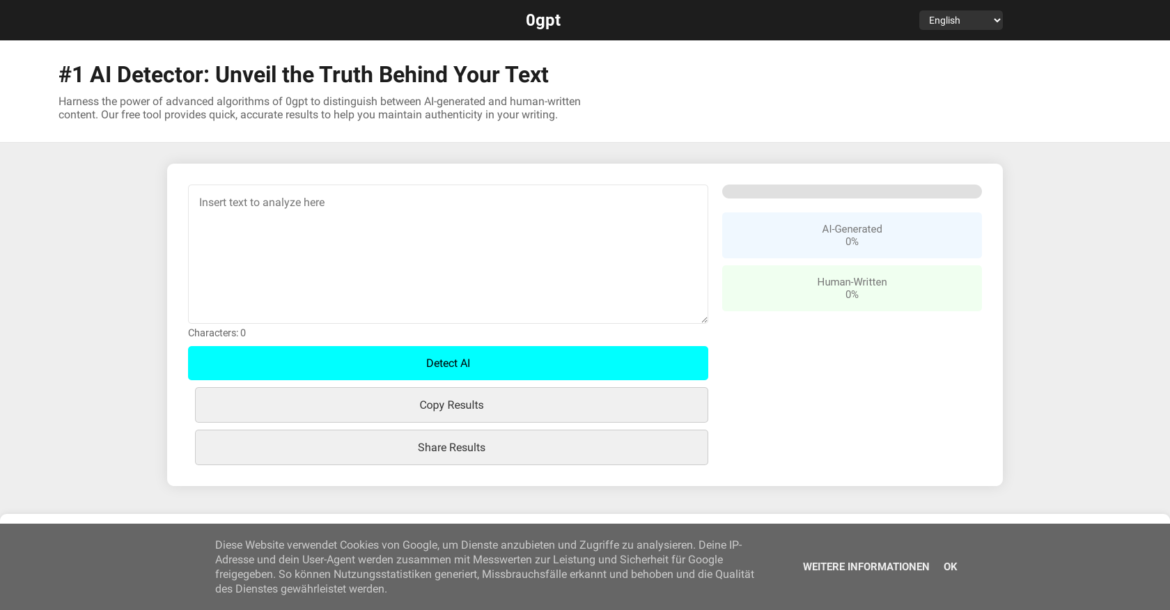 0gpt: Free AI Content Detector - Identify AI-Generated Text - Proaitools