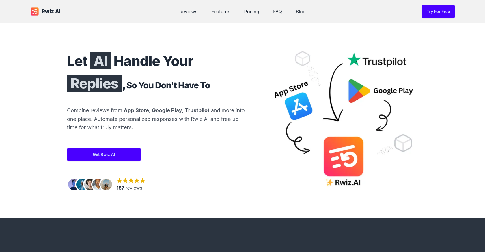 Rwiz AI: Automate Review Responses & Boost App Reputation - Proaitools