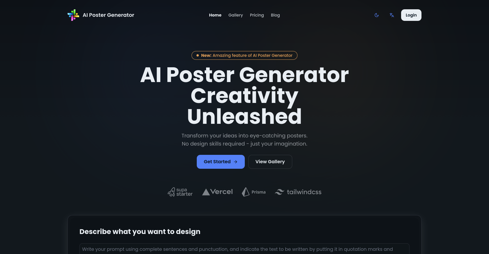 AI Poster Generator: Create Stunning Visuals with AI - Proaitools