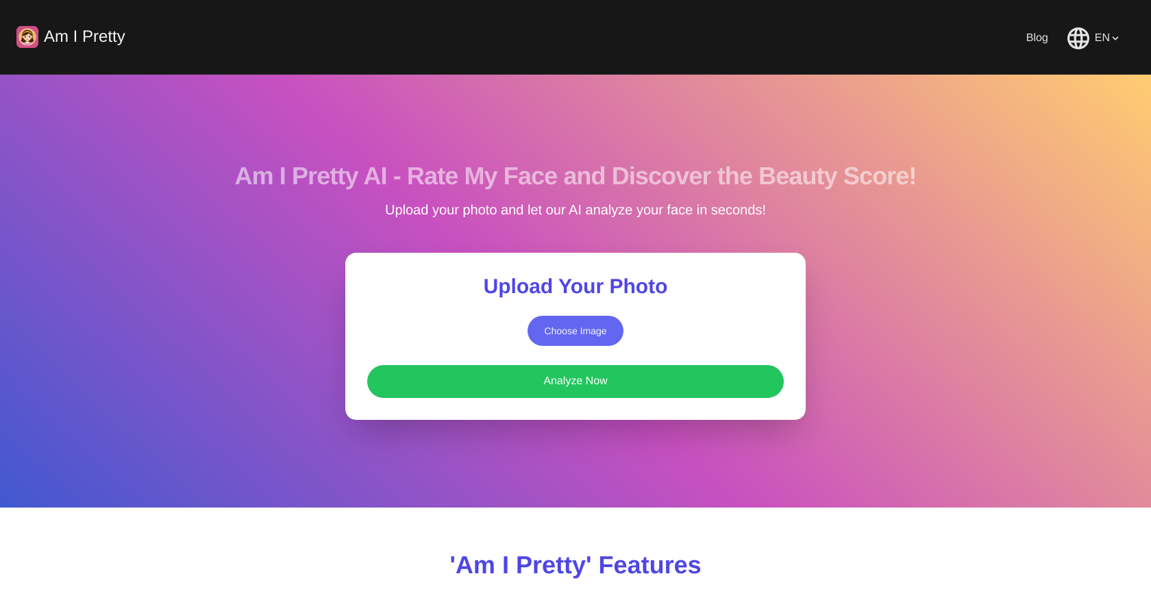 Am I Pretty AI: Analyze Your Facial Symmetry - Proaitools