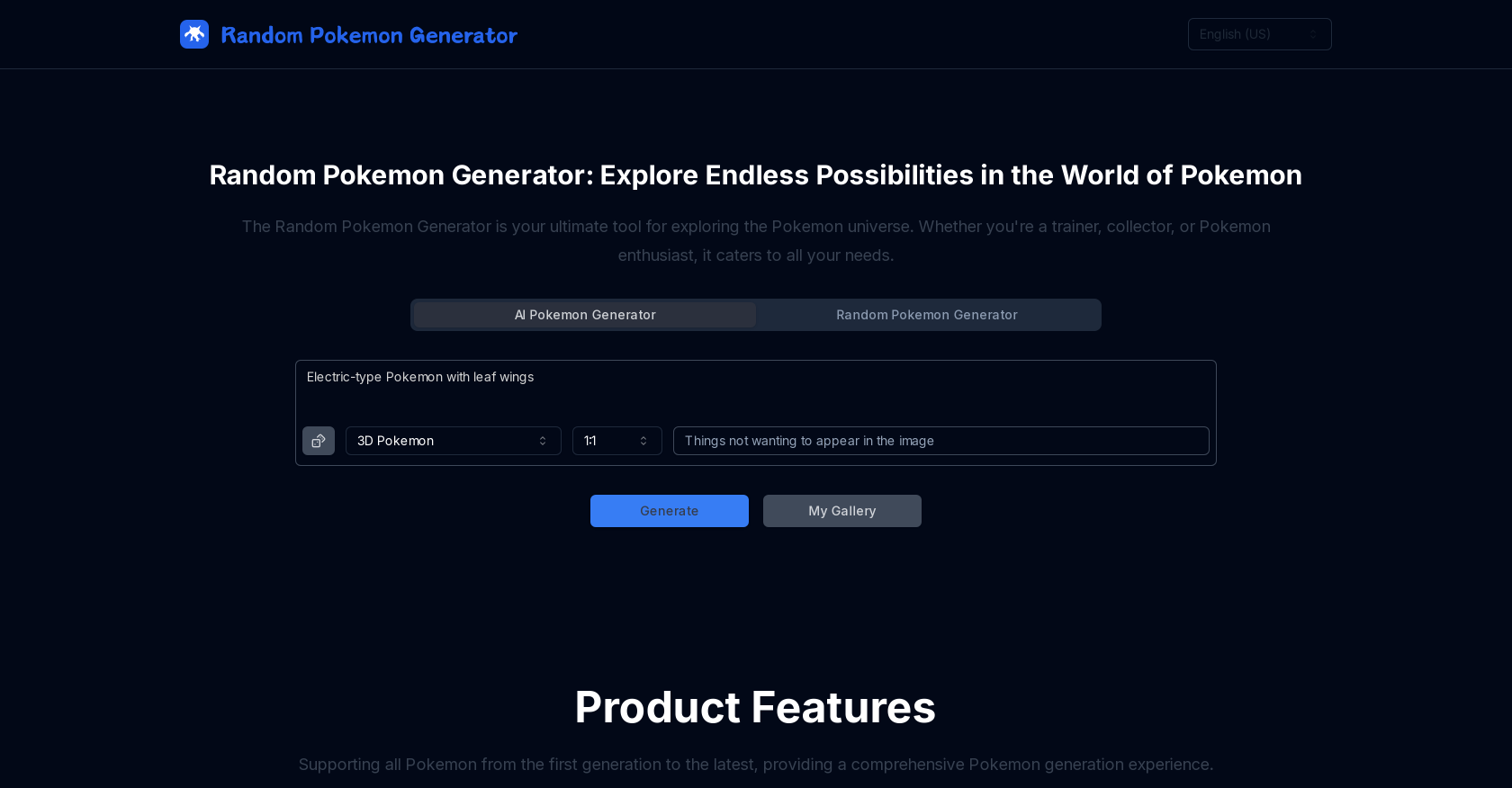 Random Pokemon Generator: Create Unique Pokemon Online - Proaitools