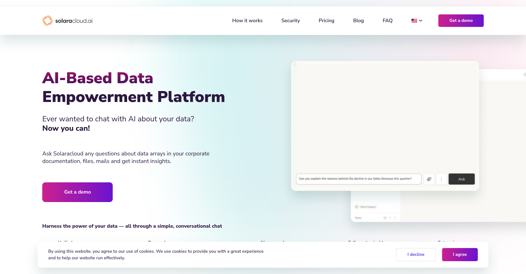 Solaracloud: AI Data Analysis & Insights Platform - Proaitools