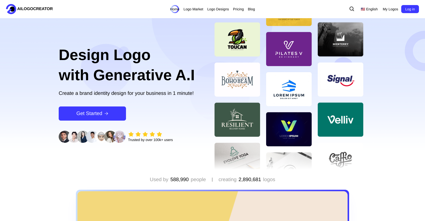 AILogoCreator: AI-Powered Logo Generator for Professional Designs ...