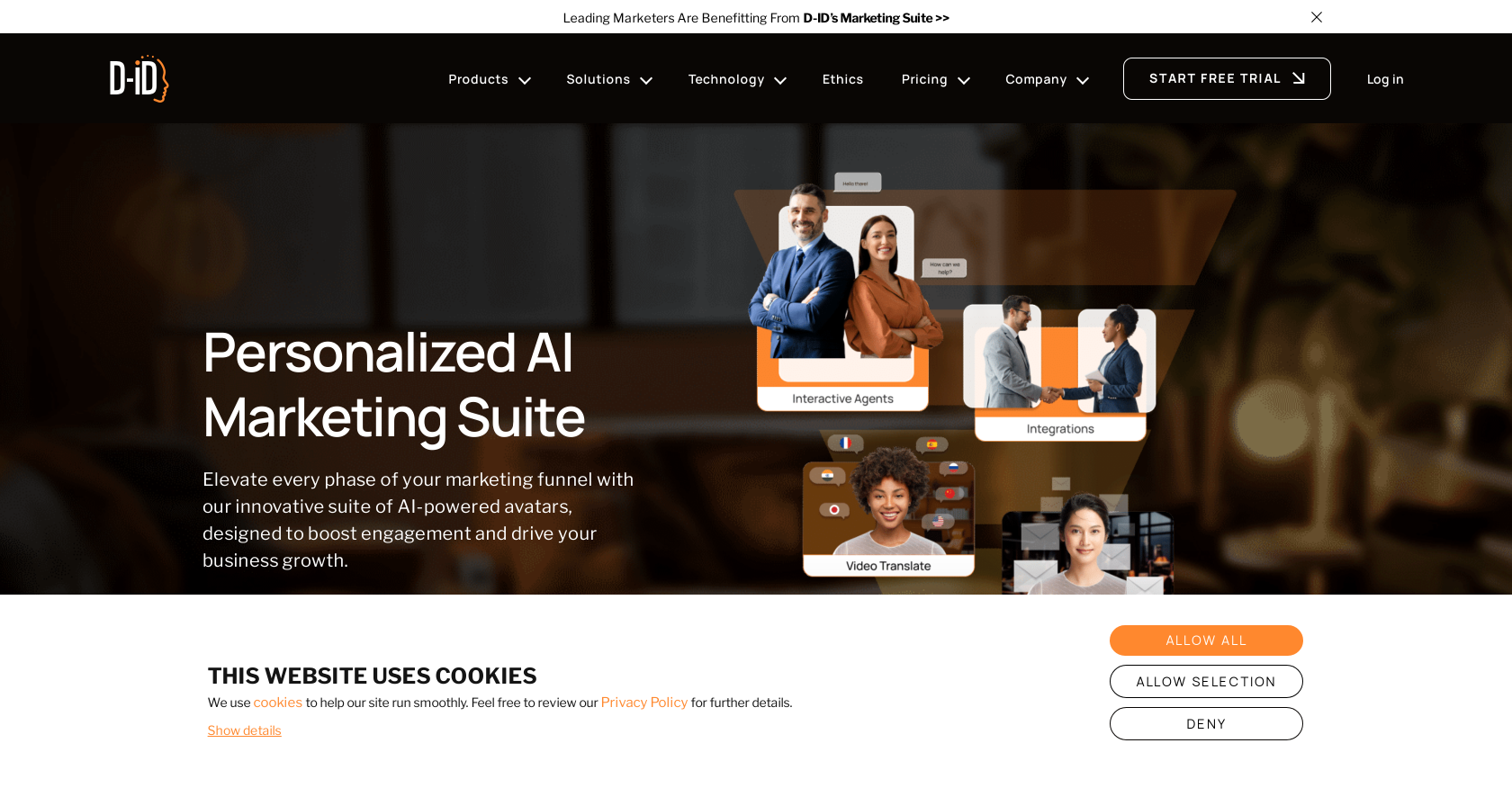 D-ID AI Marketing Suite: Personalized Video & AI Avatars - Proaitools
